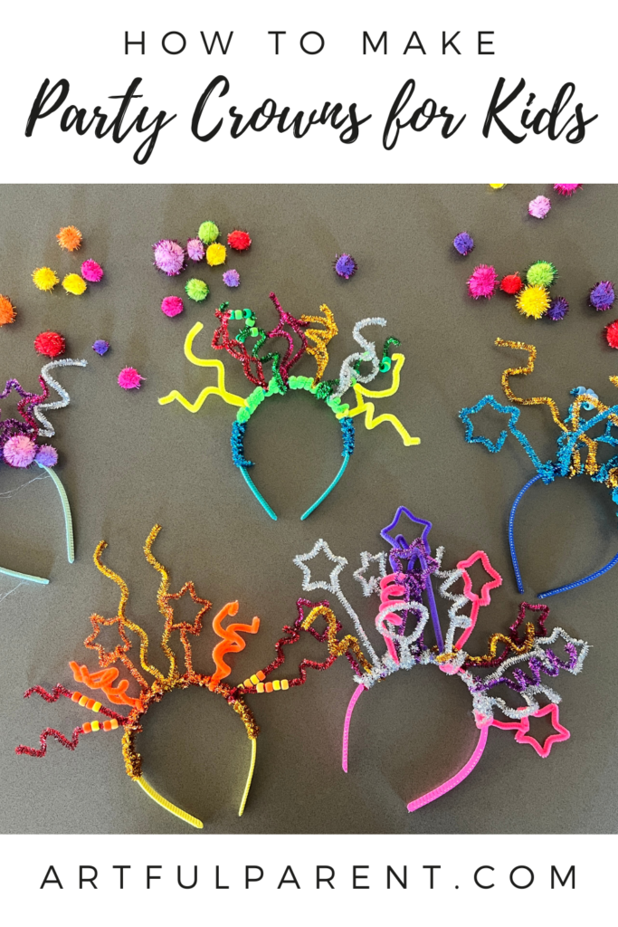 How to Make Party Crowns for Kids - The Artful Parent