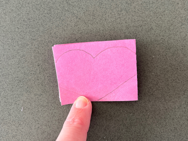 How to Make Heart Paper Chains - The Artful Parent