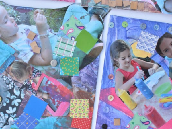 Mixed Media Collage for Kids