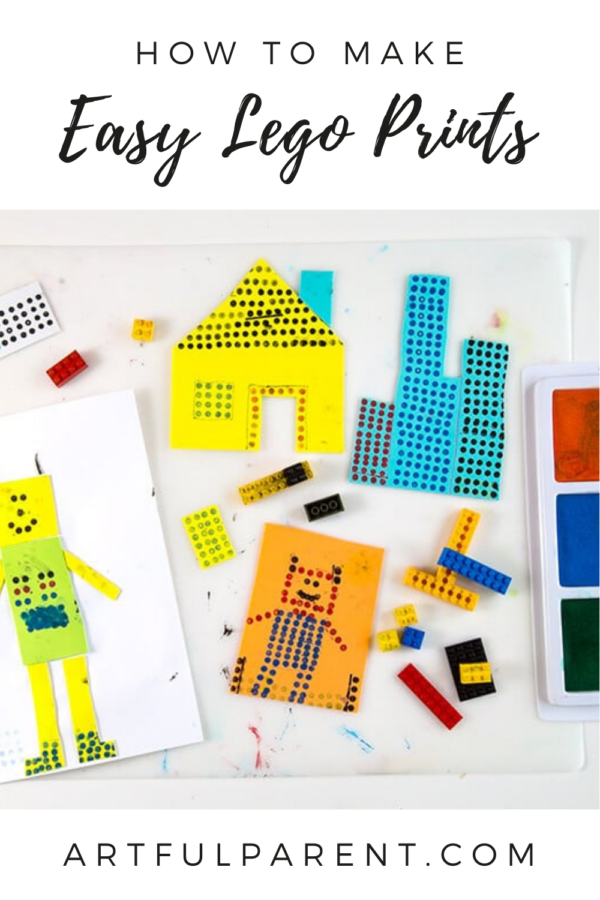 How to Make Easy LEGO Prints For Kids