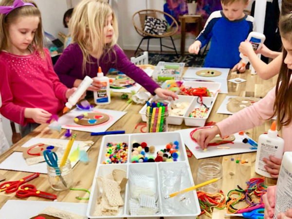 Explore Texture With Mixed Media Collage Portraits for Kids