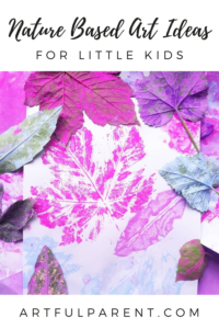 5 Nature Art Ideas for Little Kids