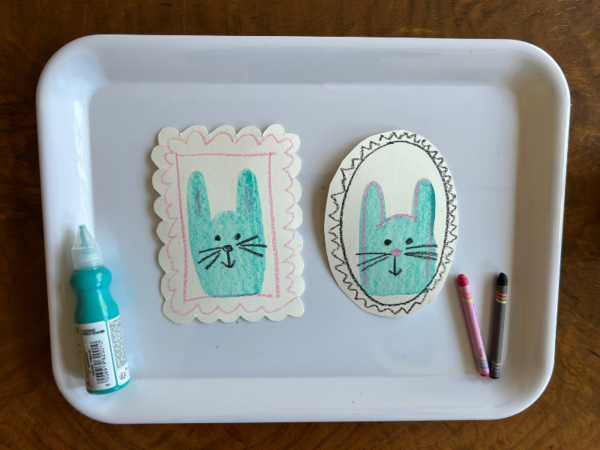 How to do Easy Bunny Painting for Easter - The Artful Parent