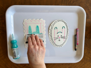 How to do Easy Bunny Painting for Easter - The Artful Parent