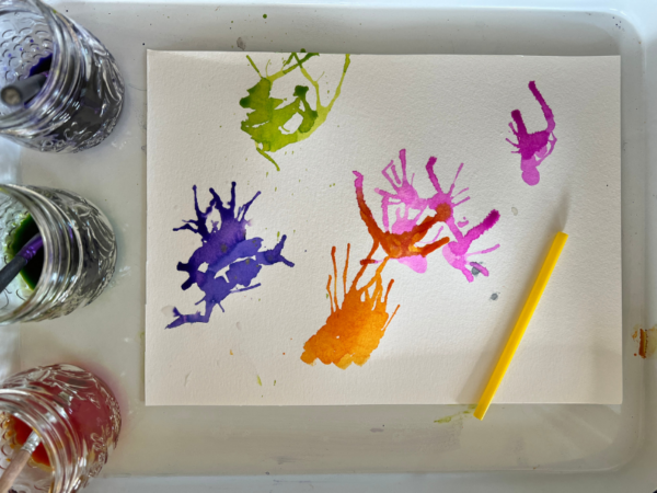 The Best Action Art Painting Activities for Kids - The Artful Parent