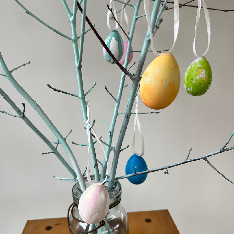 How to Make an Easter Egg Tree