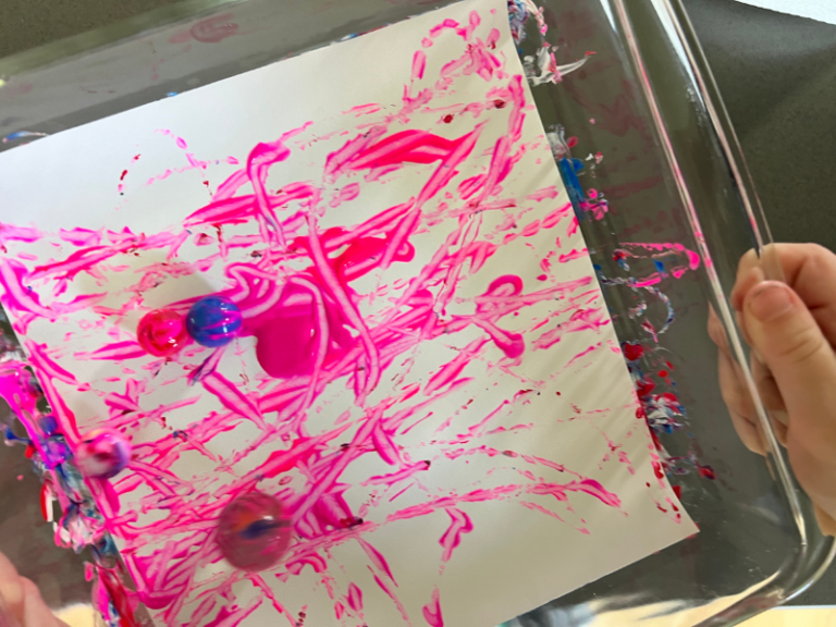 The Best Action Art Painting Activities for Kids - The Artful Parent