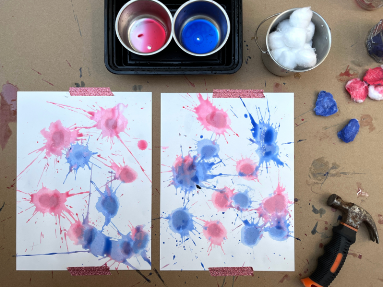 The Best Action Art Painting Activities for Kids - The Artful Parent
