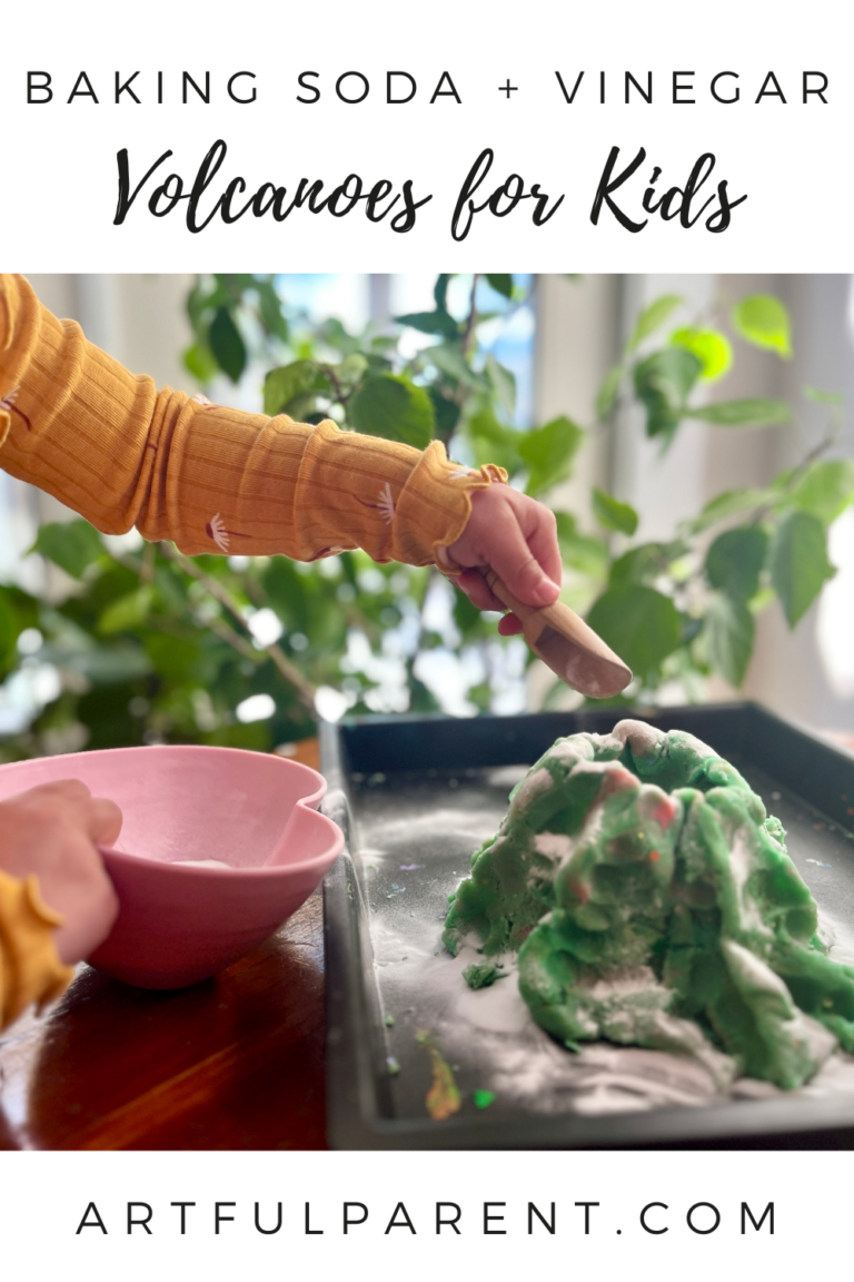 How To Make Baking Soda and Vinegar Volcanoes