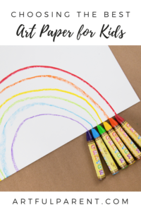 The Best Paper for Kids' Art