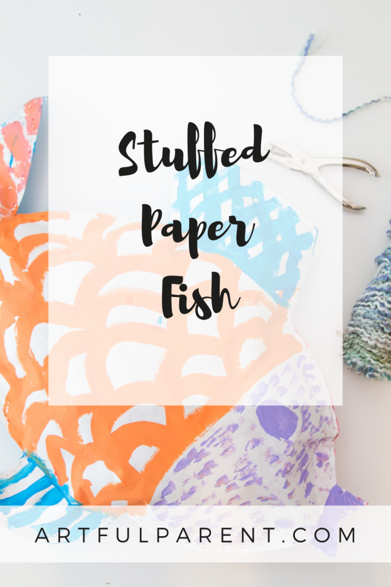 How to Make Stuffed Paper Fish - The Artful Parent