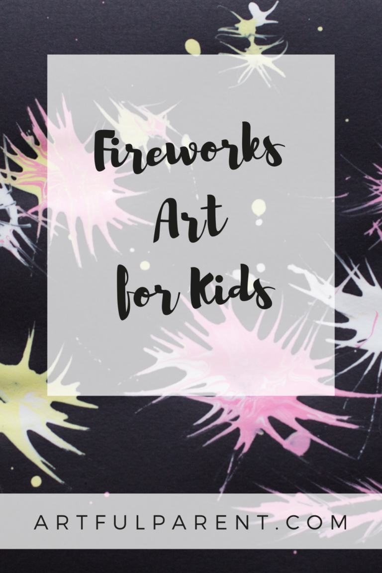 3 Ways to Make Fireworks Art for Kids - The Artful Parent