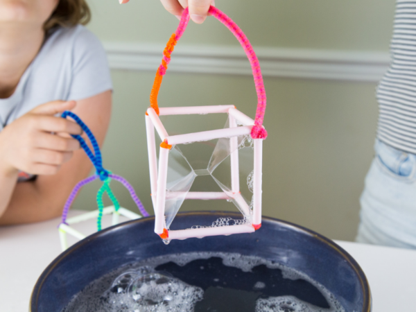 How to Make Geometric Bubbles - The Artful Parent