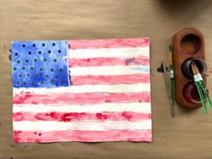 How to Make Flag Art for Kids - The Artful Parent