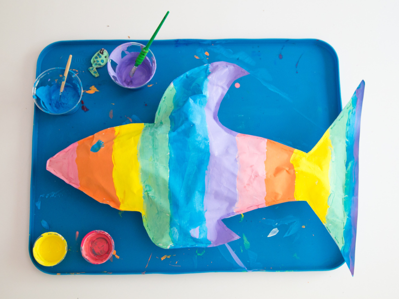 How to Make Stuffed Paper Fish - The Artful Parent