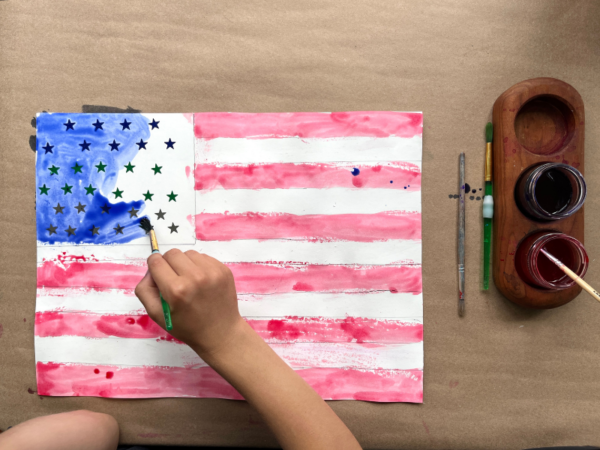 How to Make Flag Art for Kids - The Artful Parent