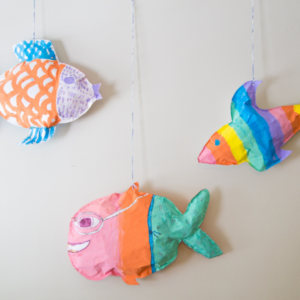 How to Make Stuffed Paper Fish - The Artful Parent
