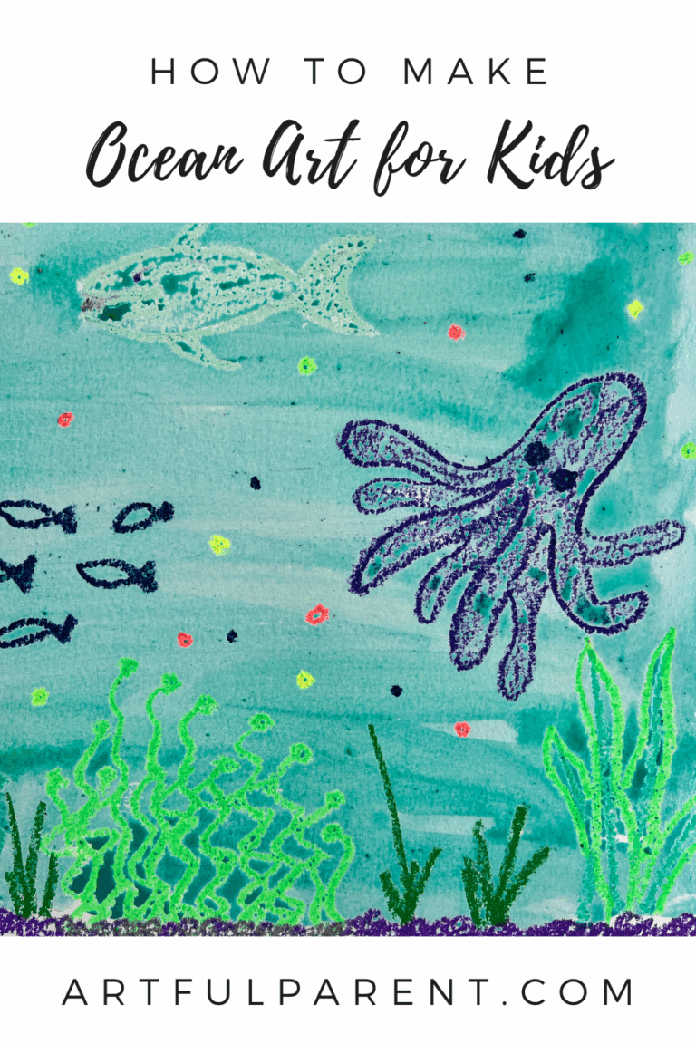 How to Make Ocean Art for Kids - The Artful Parent