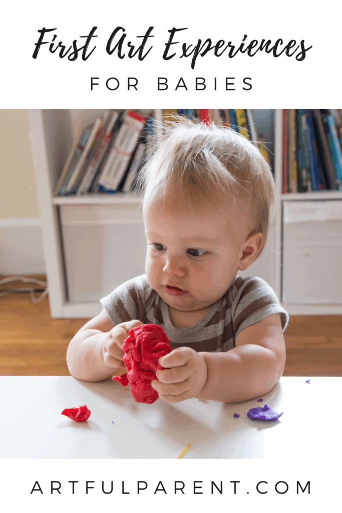 First Art Activities for Toddlers and Infants