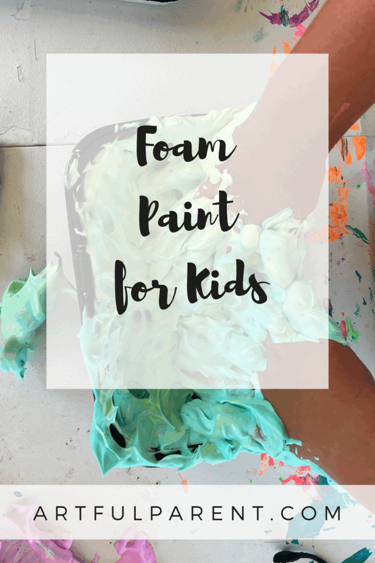 What to Do with Foam Paint for Kids?