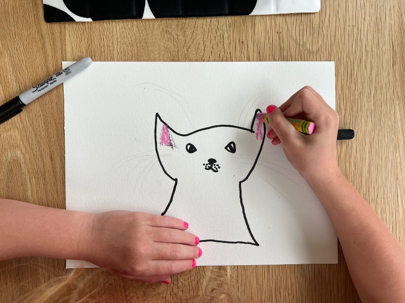 How to Make Pet Portraits for Kids - The Artful Parent
