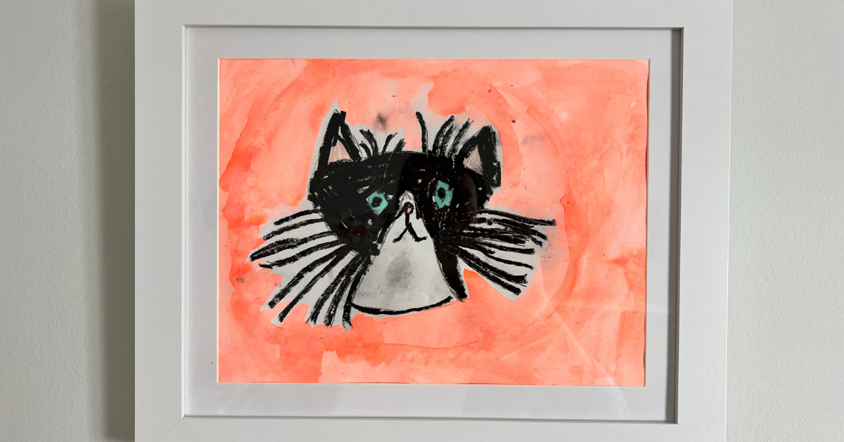 How to Make Pet Portraits for Kids - The Artful Parent