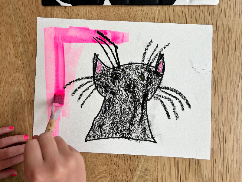 How to Make Pet Portraits for Kids - The Artful Parent