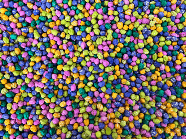 How to Dye Chickpeas for Sensory Play - The Artful Parent