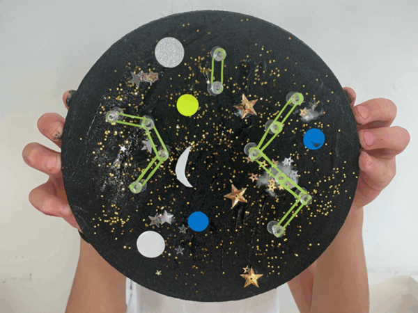 How to Make DIY Space Geoboards for Kids